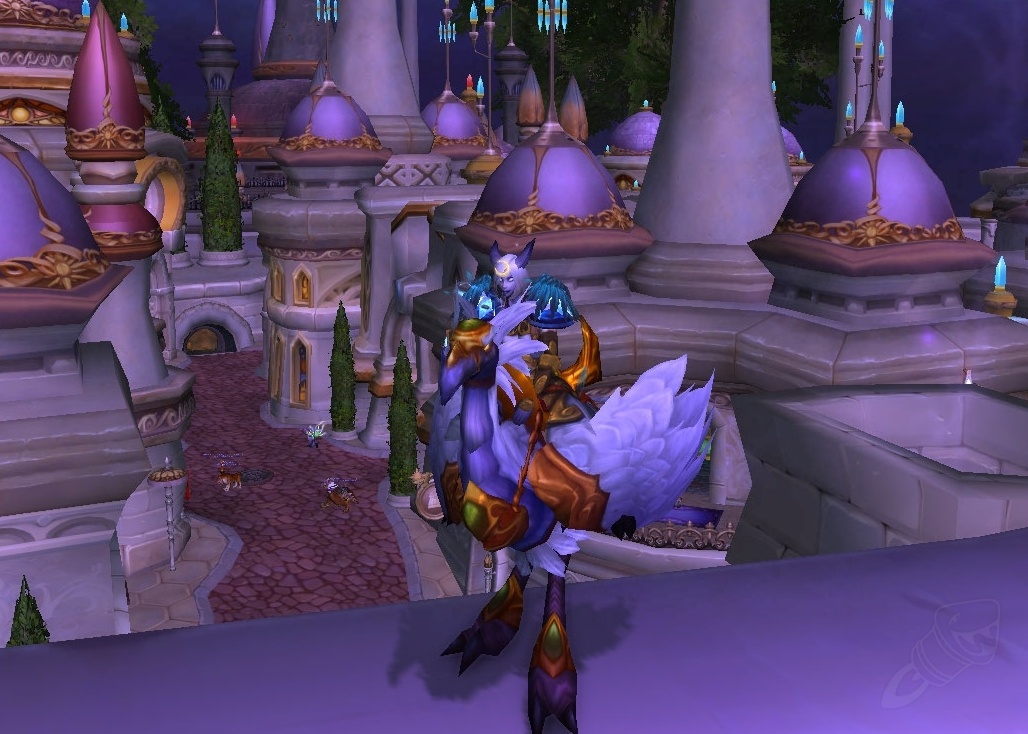 Swift White Hawkstrider - Item - Mists of Pandaria Classic