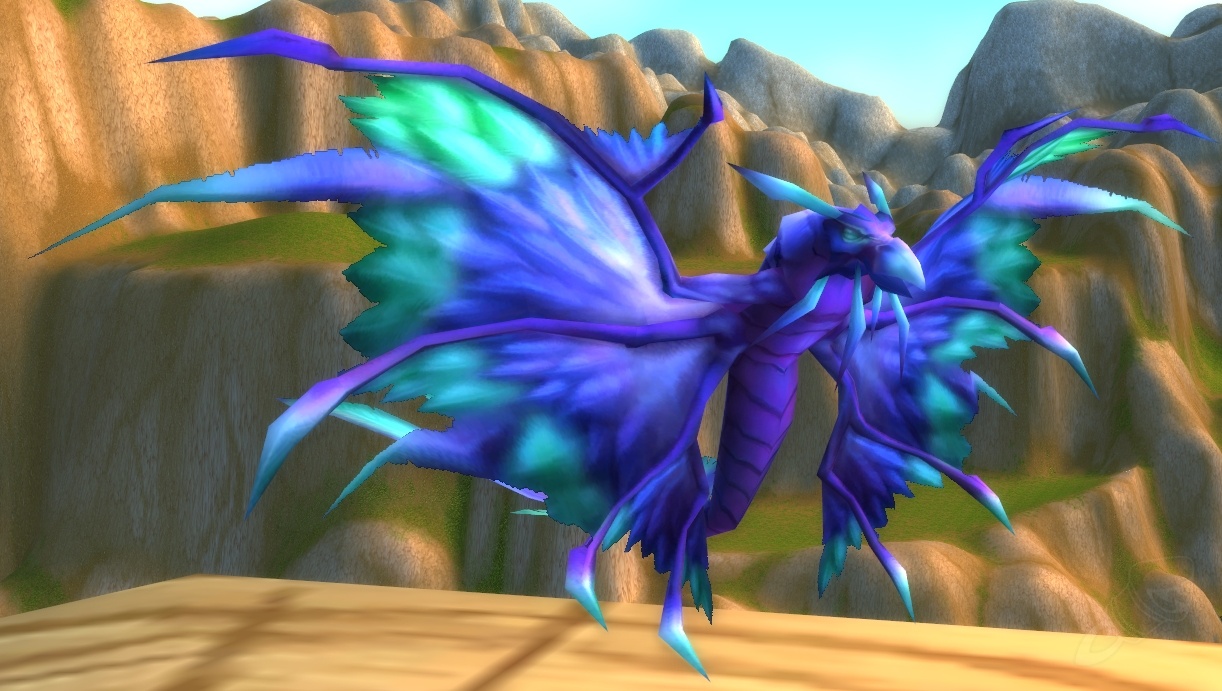 Blue Dragonhawk Hatchling - NPC - Mists of Pandaria Classic