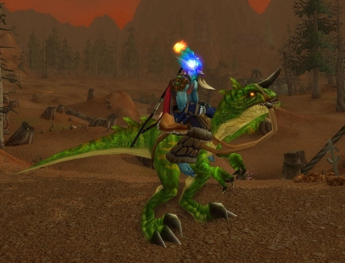 Reins of the Green Primal Raptor - Item - Mists of Pandaria Classic
