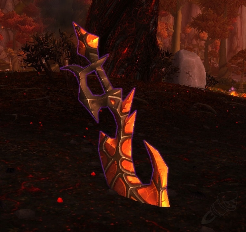Espada chamuscada - Entidad - World of Warcraft