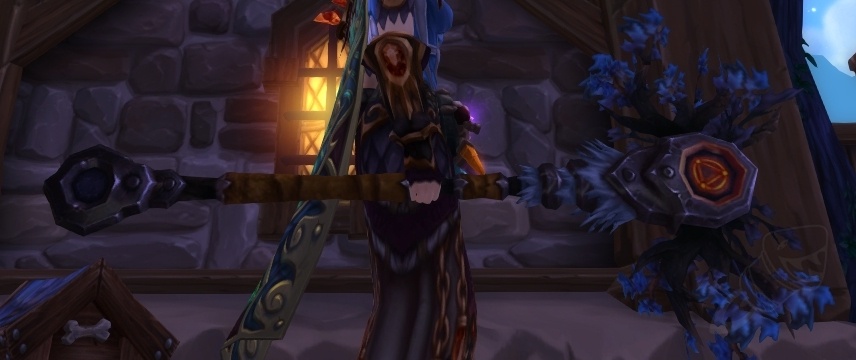 Void-Warped Oshu'gun Spellstaff - Item - World of Warcraft