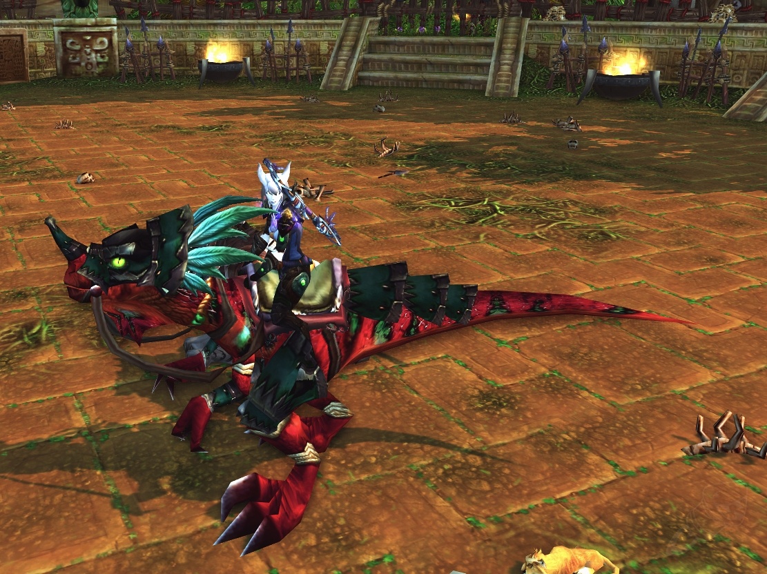 Armored Razzashi Raptor - Item - Mists of Pandaria Classic