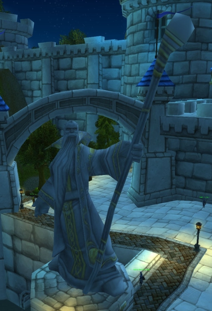 Archmage Khadgar Of The Kirin Tor Object World Of Warcraft