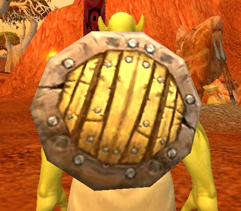 Worn Wooden Shield - Item - World of Warcraft