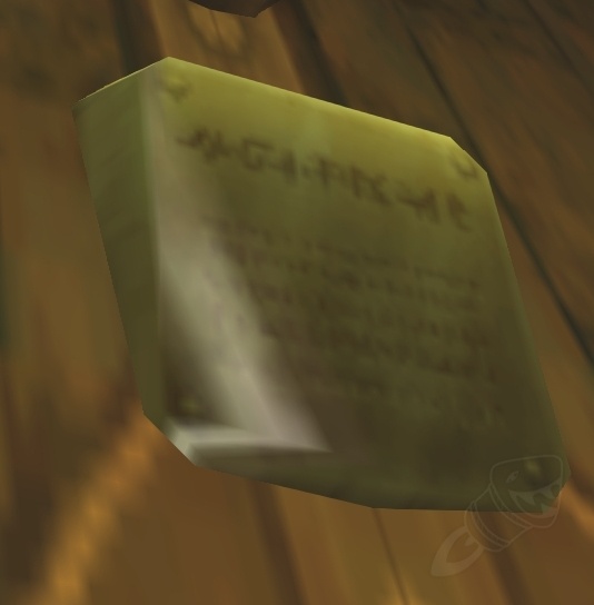 Prototype Reaper Instruction Manual - Object - World of Warcraft