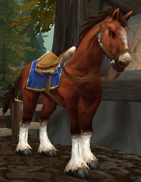 Chestnut Mare - NPC - Classic World of Warcraft