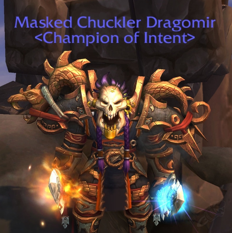Masked Chuckler - Title - World of Warcraft