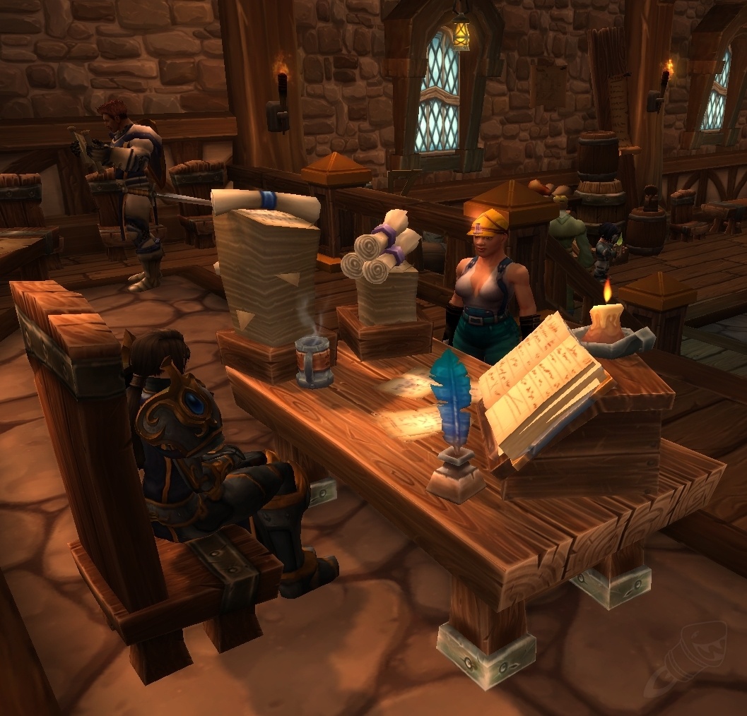 Mesa de Comando - PNJ - World of Warcraft