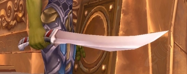 Hoja de vapulear desgastada por la batalla - Objeto - World of Warcraft