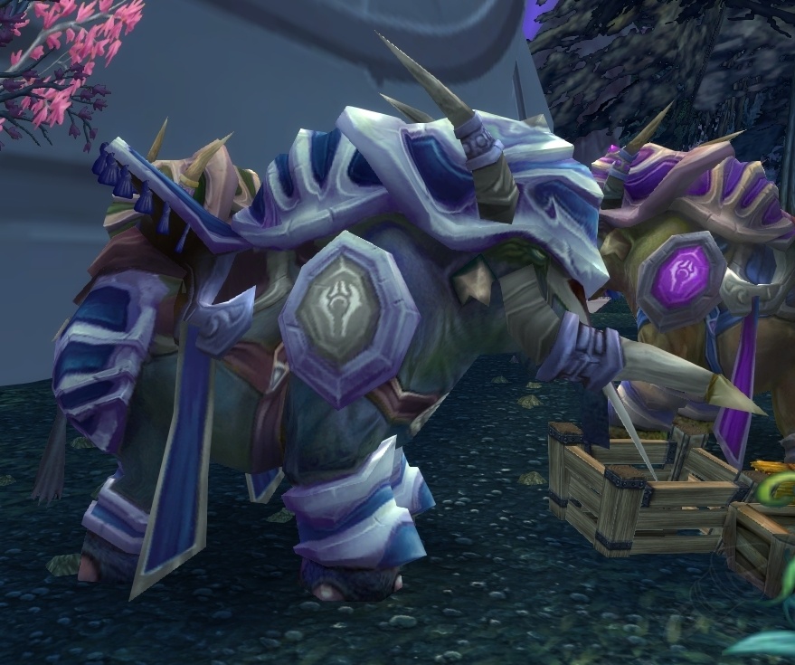 Great Blue Elekk - NPC - World of Warcraft