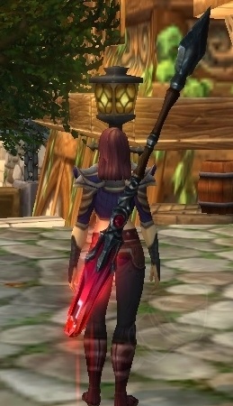 Void-Warped Oshu'gun Staff - Item - World of Warcraft