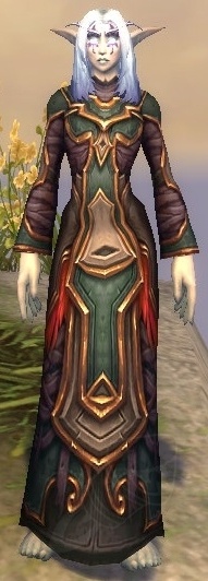 Togas almidonadas en ámbar - Objeto - World of Warcraft