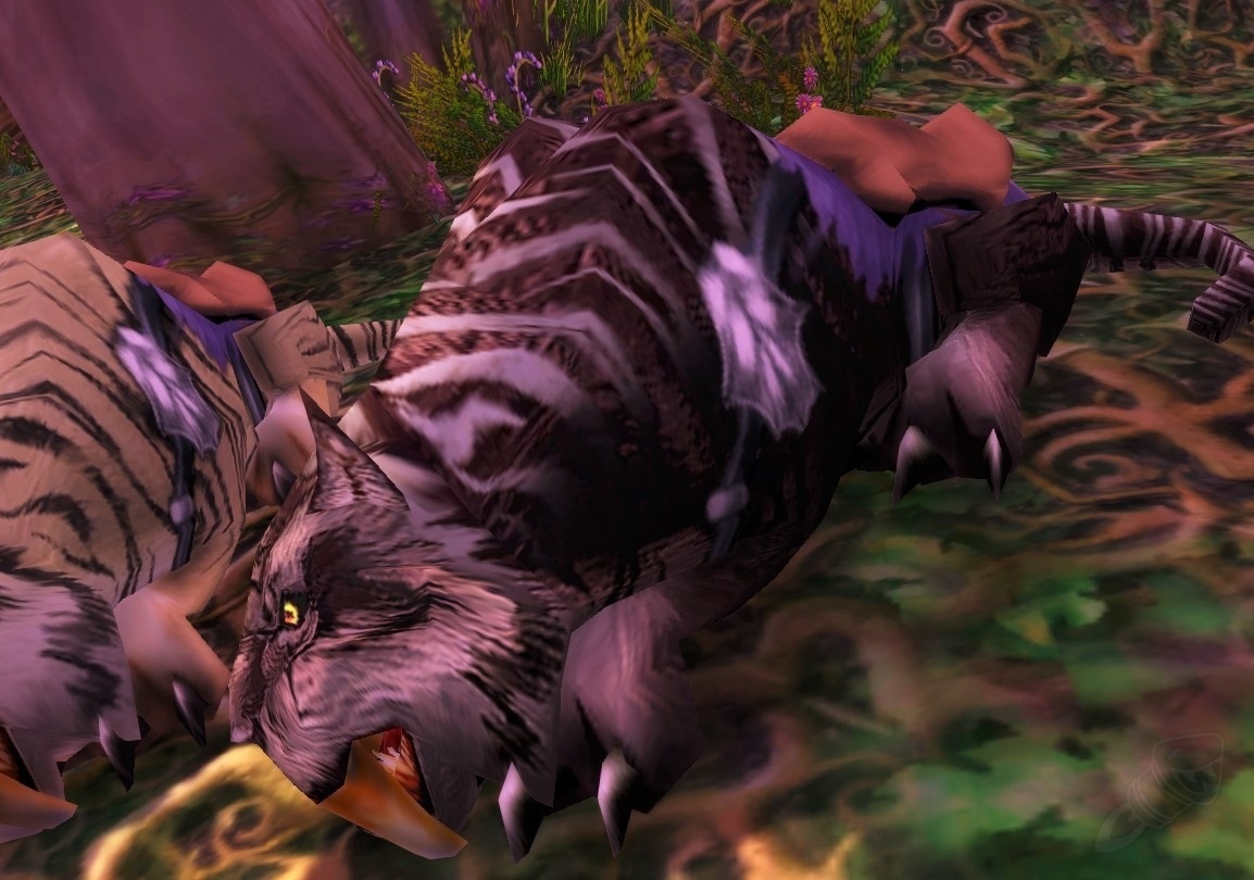 Riding Striped Nightsaber - NPC - World of Warcraft