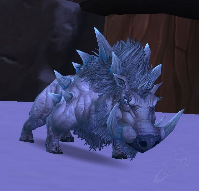 Javali de Gelo Mecânico Realista - PNJ - World of Warcraft