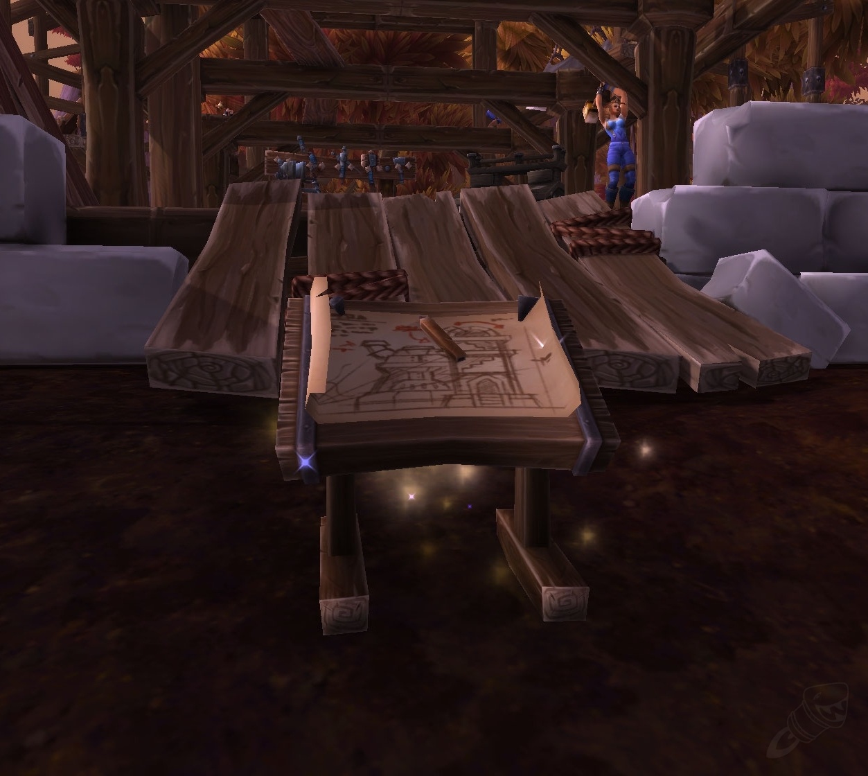 Чертежный стол - Объект - World of Warcraft