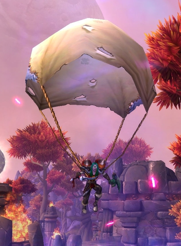 Paracaídas de emergencia - Hechizo - World of Warcraft