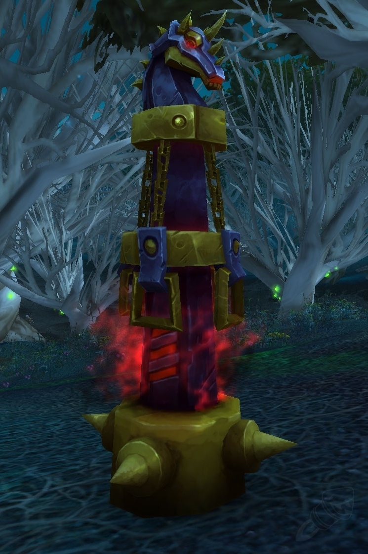 Palo del Destriero dell'Incubo - PNG - World of Warcraft
