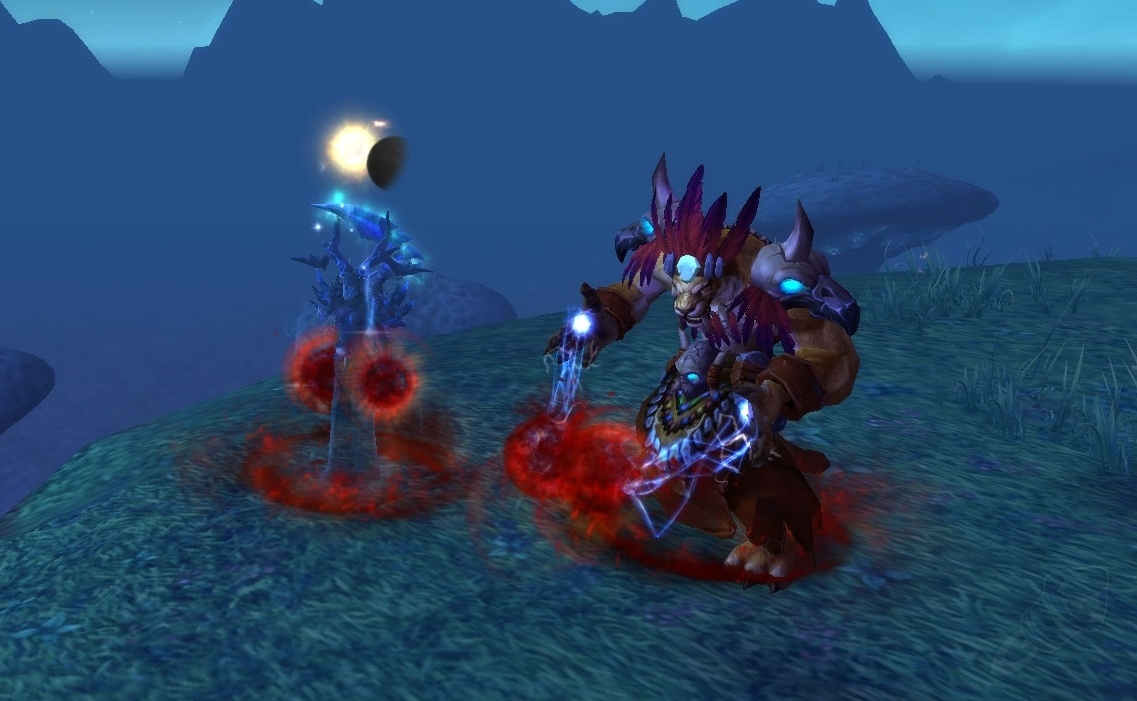 Technique de Leorajh : Furie sanguinaire primordiale - Sort - World of ...