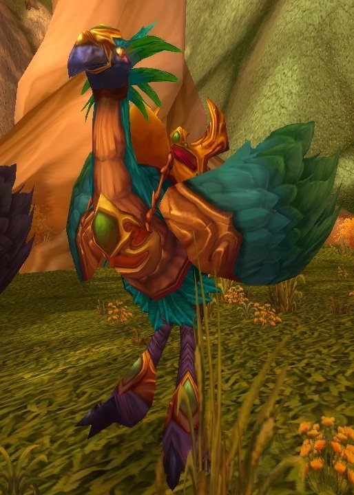 Swift Green Hawkstrider - NPC - World of Warcraft