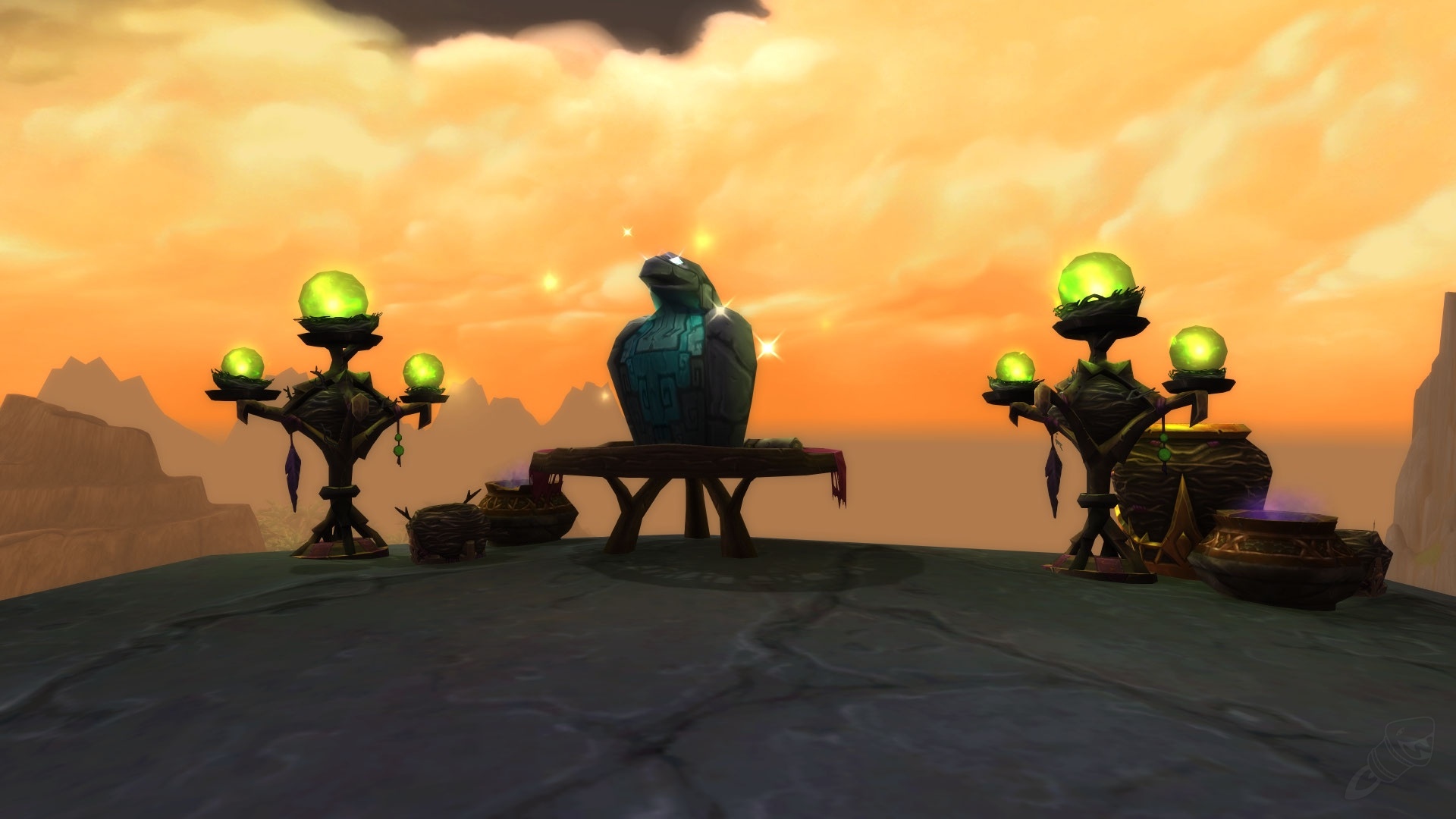 Jeweled Arakkoa Effigy - Object - World of Warcraft