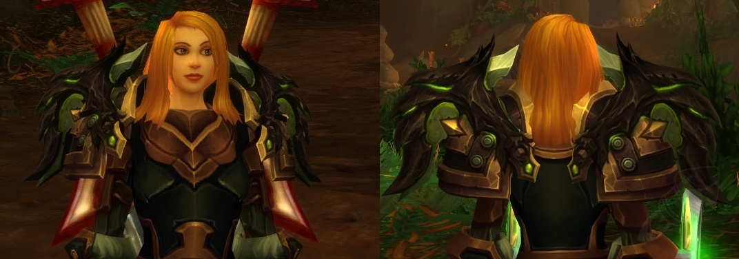 Fel-Inscribed Shoulderplates - Item - World of Warcraft
