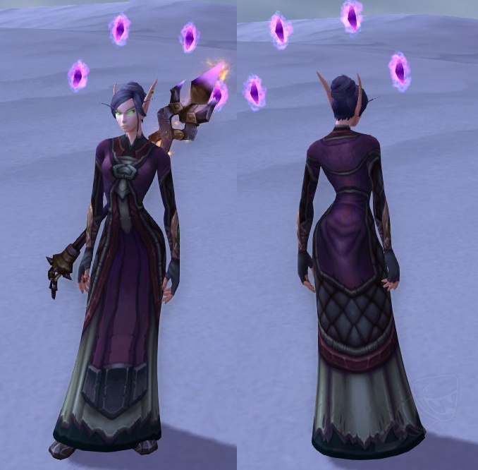 Sooty Felcult Robes - Item - World of Warcraft