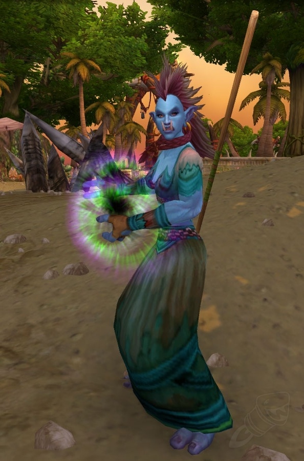 Novice Darkspear Warlock - NPC - World of Warcraft