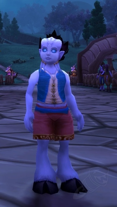 Bambino Draenei - PNG - World of Warcraft