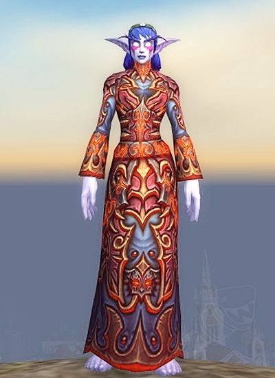 Robe zandalari du dernier rite - Objet - World of Warcraft