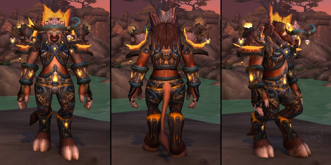 Obsidian Arborweave Battlegarb - Item Set - World of Warcraft