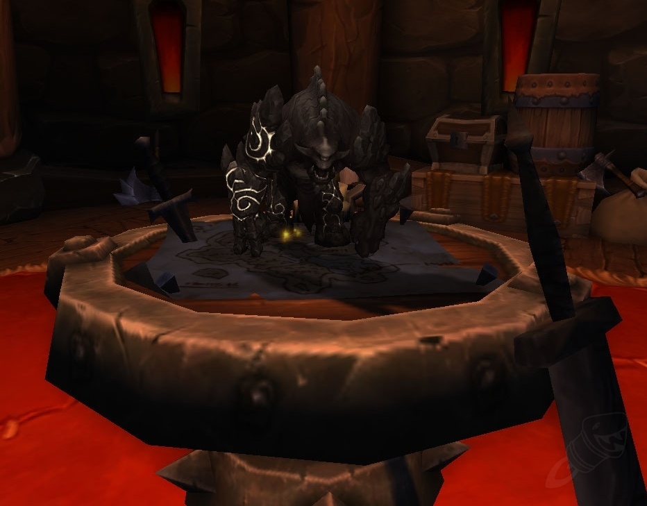 Modelo a escala de Gorgorek - PNJ - World of Warcraft