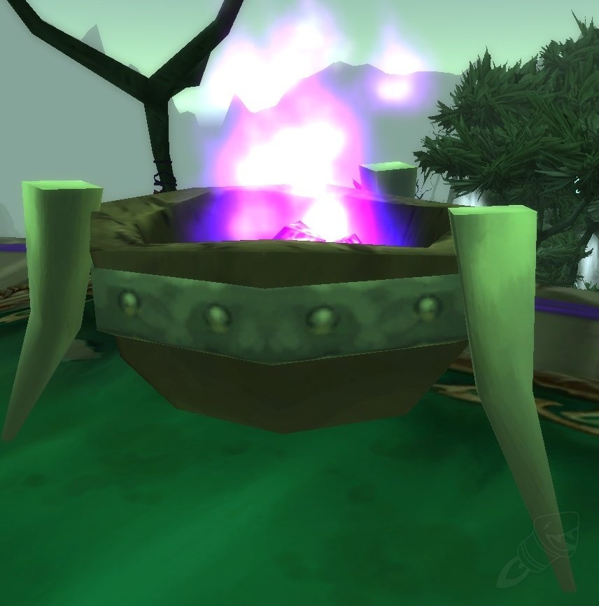 Violet Signal Fire - Object - World of Warcraft