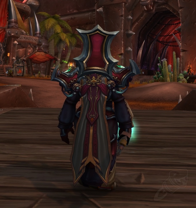 Sigil-Stitched Drape - Item - World of Warcraft