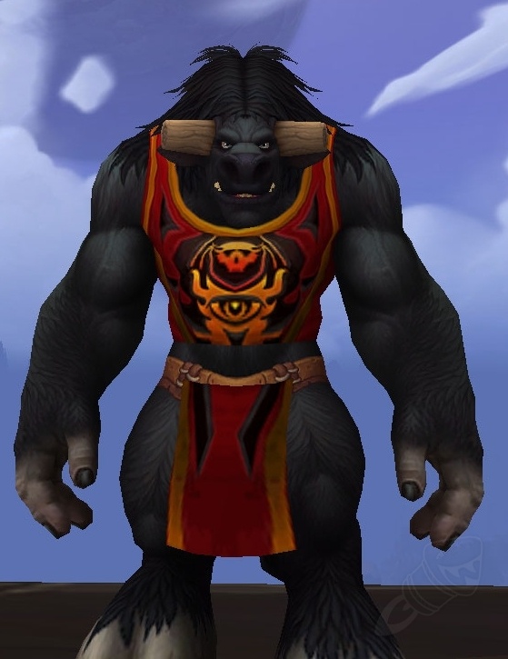Tabard de flammes - Objet - World of Warcraft
