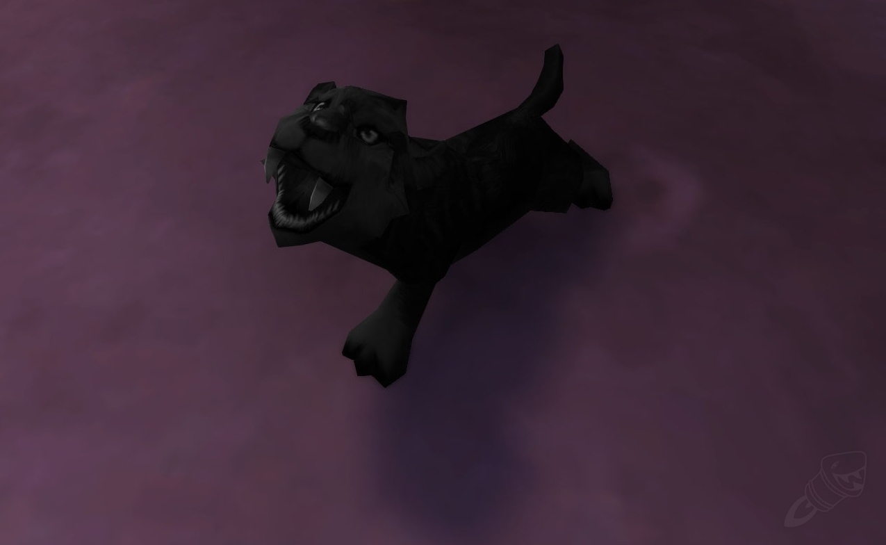 Petrified Nightsaber Cub - NPC - World of Warcraft