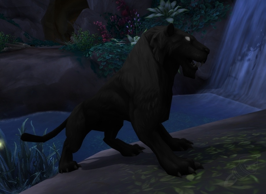 Petrified Nightsaber - NPC - World of Warcraft