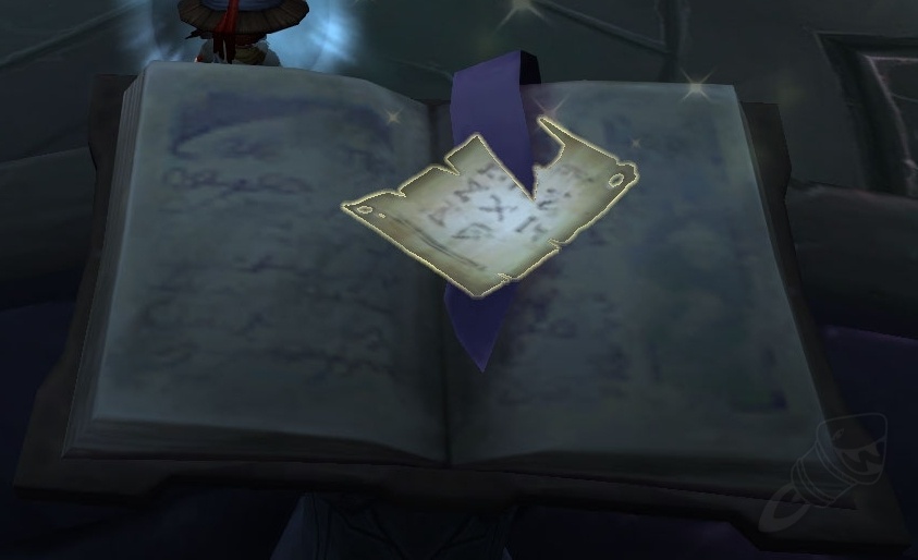Ink-splattered Page - Object - World of Warcraft