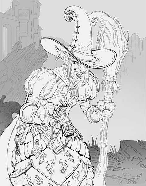 Karazhan Concept Art Gallery Diablo 4