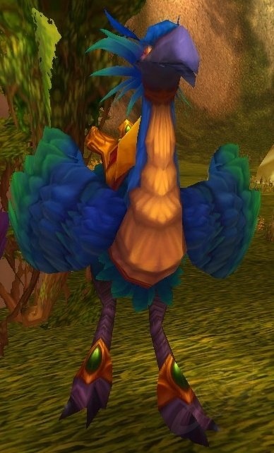Blue Hawkstrider - NPC - World of Warcraft