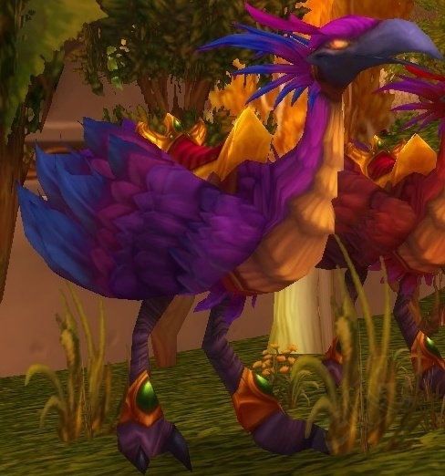 Purple Hawkstrider - NPC - World of Warcraft