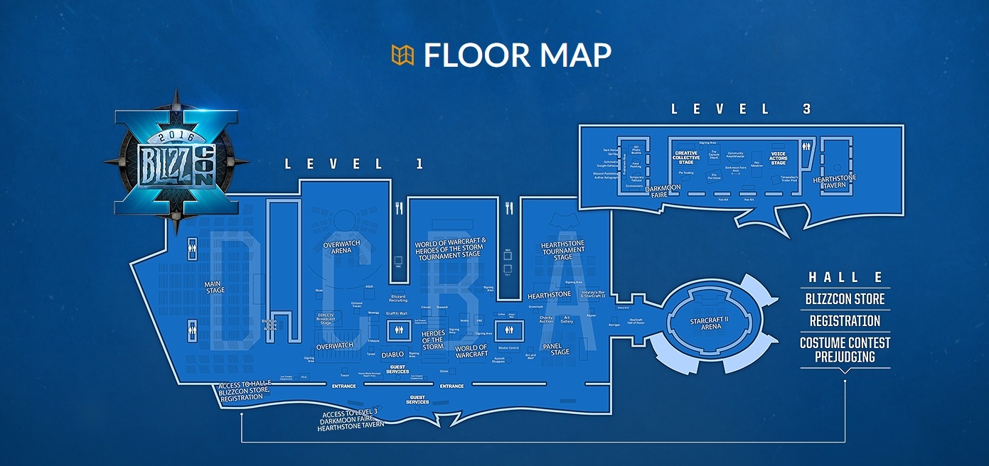 Floor maps