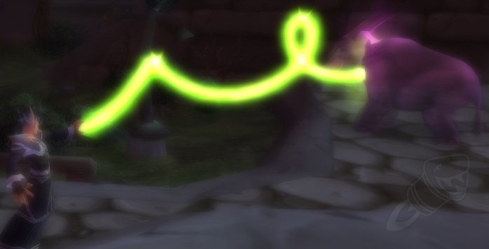 Rayo de dispersión de elekk - Hechizo - World of Warcraft