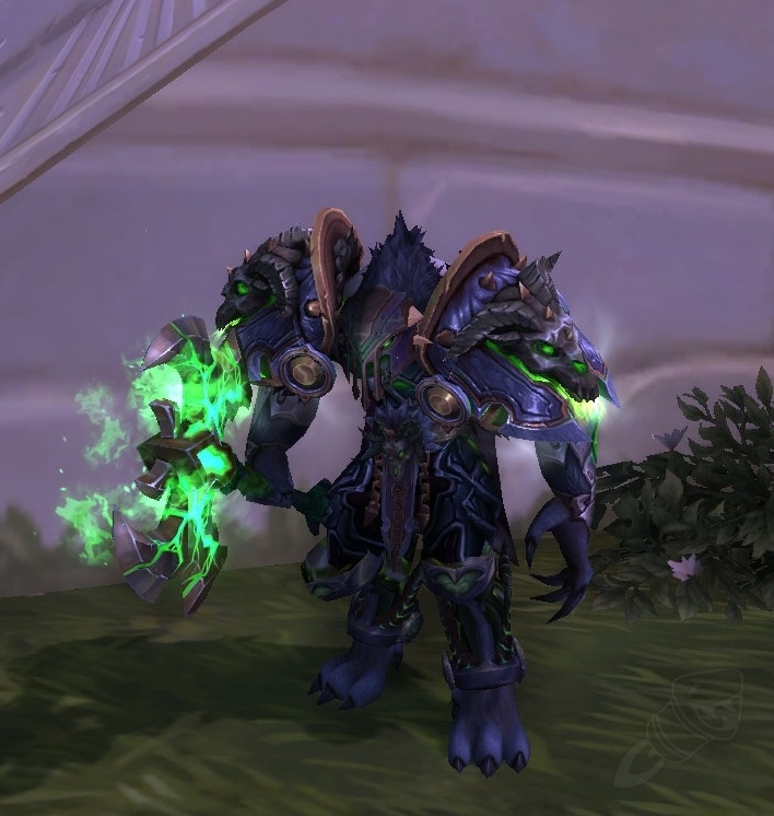 Midnight Herald's Pauldrons - Item - World of Warcraft