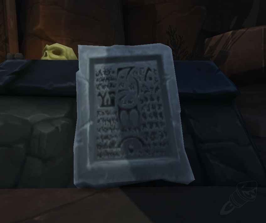 Rune-Carved Tablet - Object - World of Warcraft