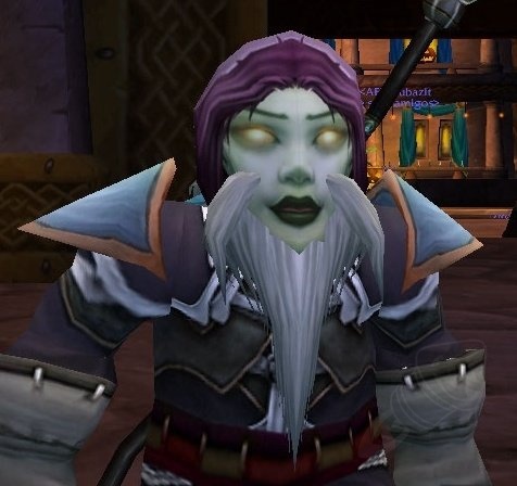 Flimsy Female Undead Mask - Item - TBC Classic