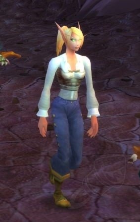 Wounded Blood Elf Pilgrim - NPC - World of Warcraft
