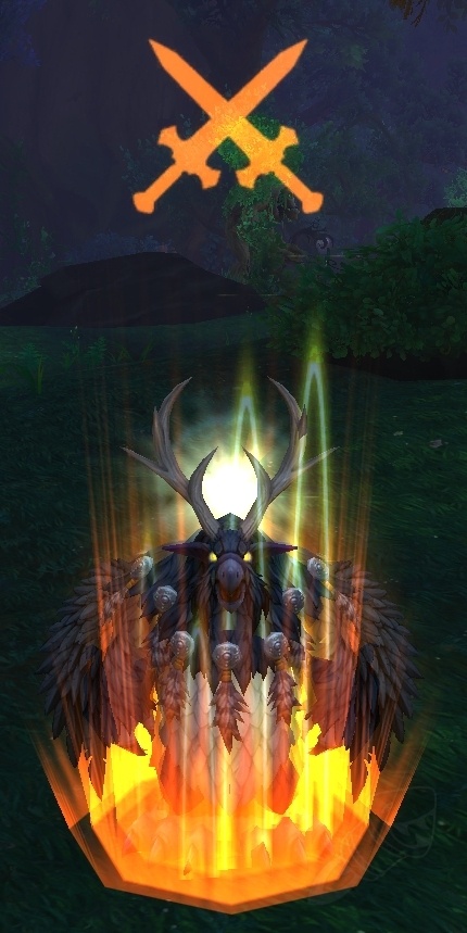 Rafale Epine-de-dragon - Sort - World of Warcraft