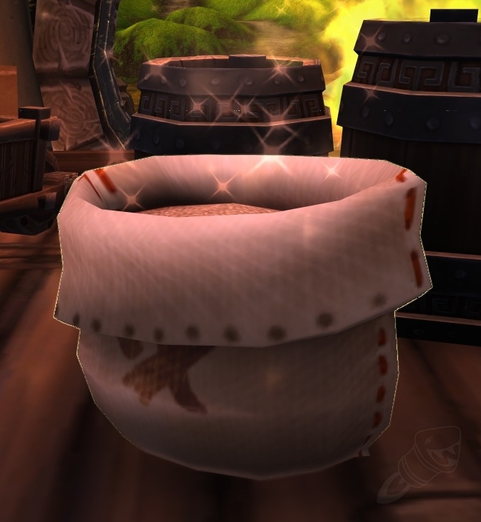 Sack of Roasted Grain - Object - World of Warcraft