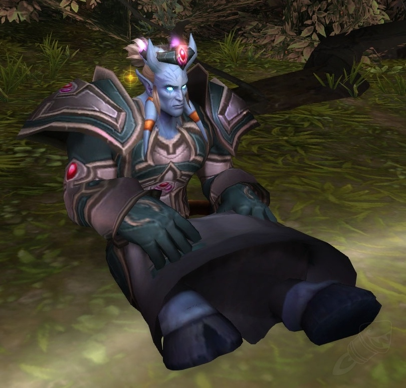 Injured Draenei Anchorite - NPC - World of Warcraft Injured Draenei Anchorite - NPC - World of Warcraft