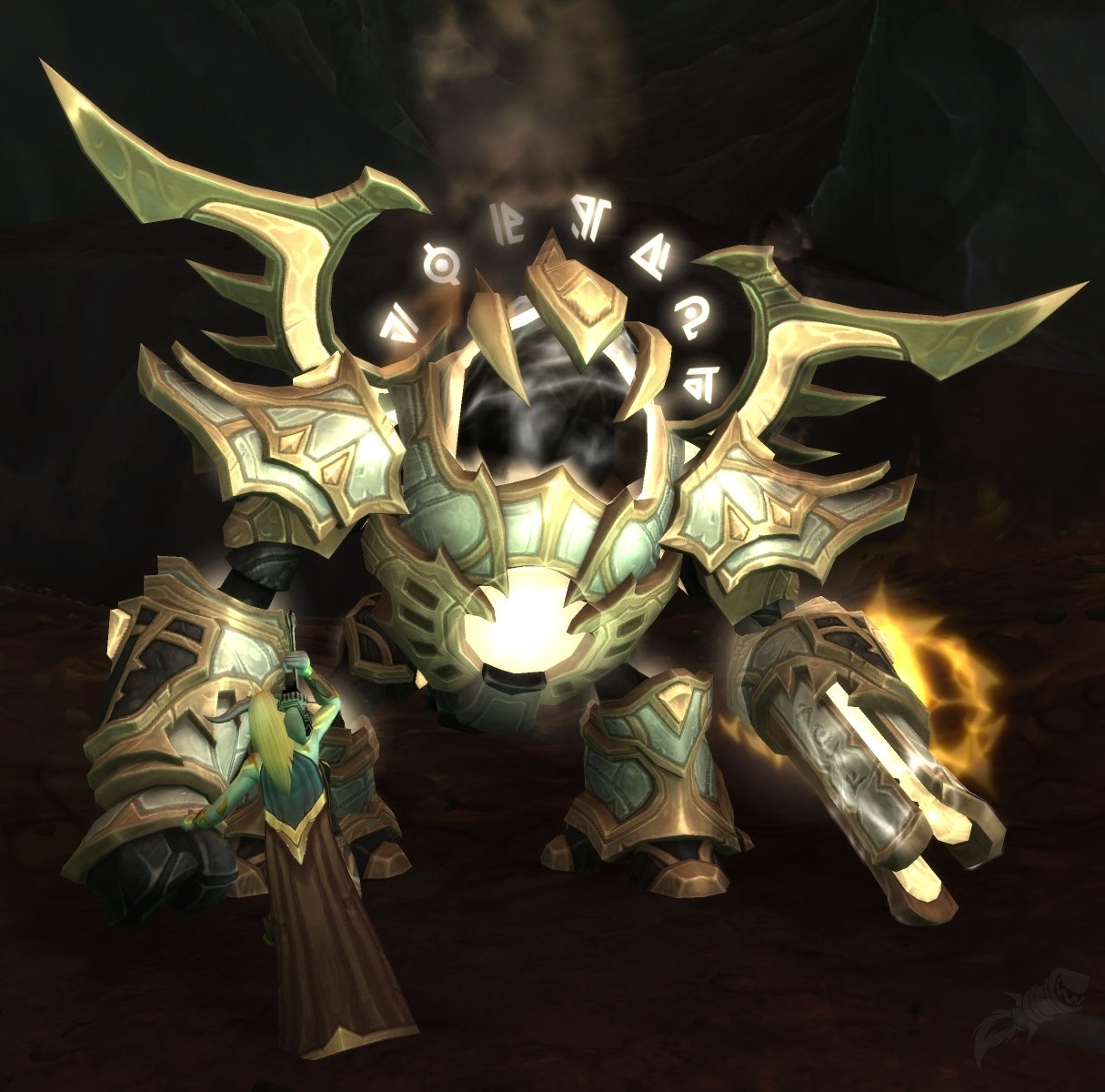 Damaged Warframe - NPC - World of Warcraft